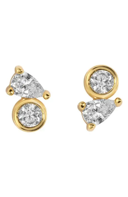 Lili Claspe Bryn Mini Stud Earrings - Gold