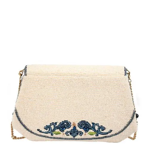 MARY FRANCES ACCESSORIES Capri Lemons Crossbody Handbag
