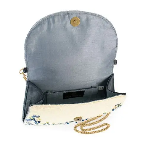 MARY FRANCES ACCESSORIES Capri Lemons Crossbody Handbag