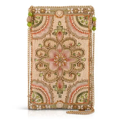 MARY FRANCES ACCESSORIES Gentle Touch Crossbody Phone Bag