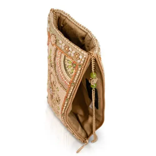 MARY FRANCES ACCESSORIES Gentle Touch Crossbody Phone Bag