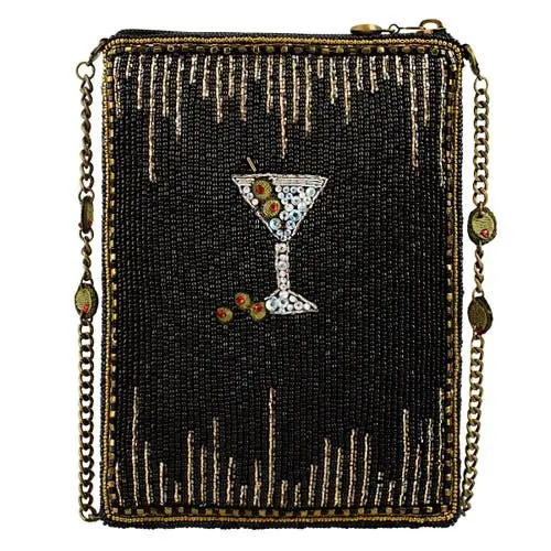 MARY FRANCES ACCESSORIES Sip Happens Mini Handbag