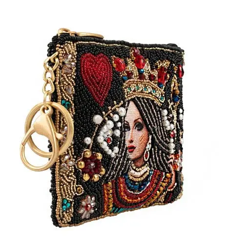 MARY FRANCES ACCESSORIES The Queen Coin Purse