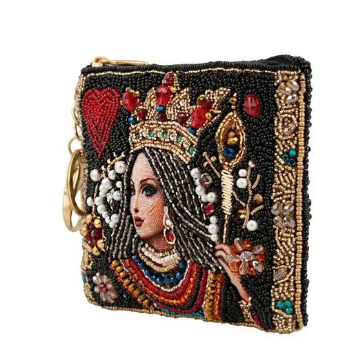 MARY FRANCES ACCESSORIES The Queen Coin Purse