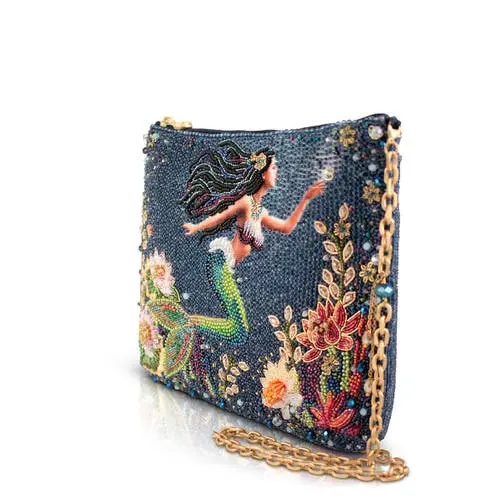 MARY FRANCES ACCESSORIES Mermaid Magic Crossbody Handbag