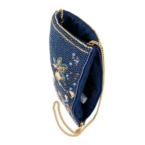 MARY FRANCES ACCESSORIES Fairy Dust Crossbody Phone Bag