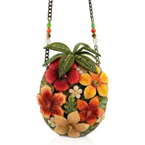 MARY FRANCES ACCESSORIES Tiki Couture Crossbody Handbag