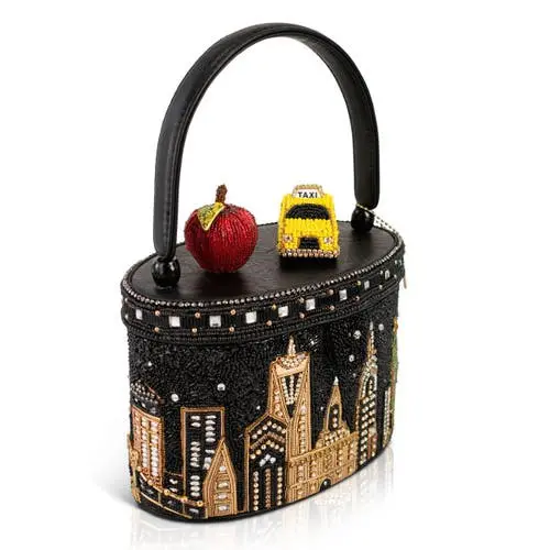 MARY FRANCES ACCESSORIES City Lights Top Handle Handbag