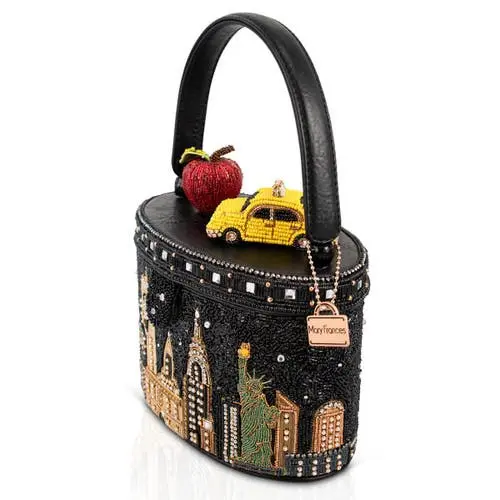 MARY FRANCES ACCESSORIES City Lights Top Handle Handbag