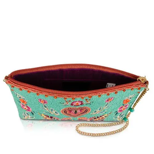 MARY FRANCES ACCESSORIES Two In Love Mini Handbag