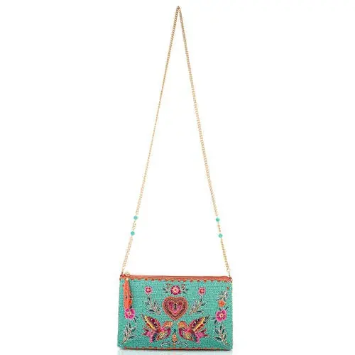 MARY FRANCES ACCESSORIES Two In Love Mini Handbag