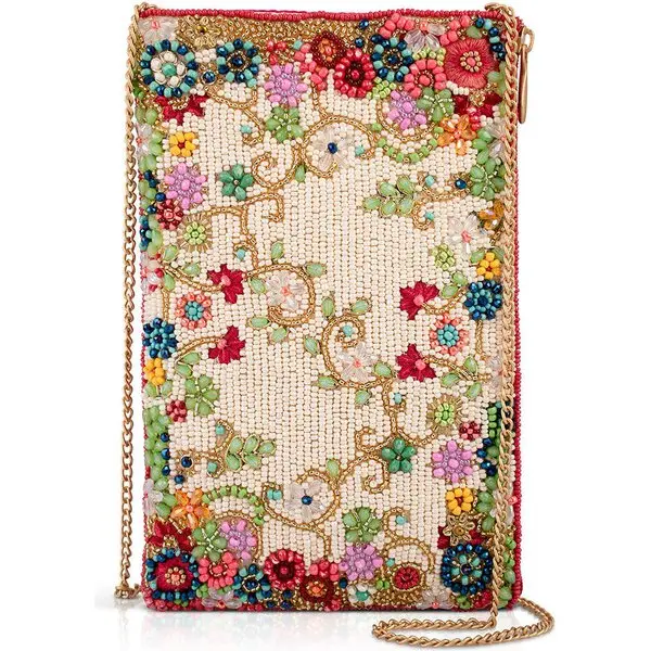MARY FRANCES ACCESSORIES Meadow Crossbody Phone Bag - Multi