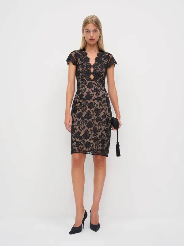 REFORMATION Lace Ellery Dress