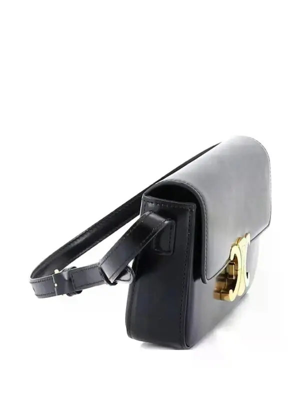 Celine Triomphe East-west Smooth Calfskin Shoulder Bag