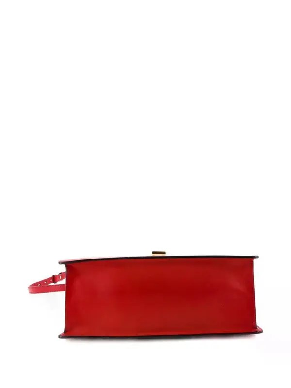 Gucci Sylvie Top Handle Medium Satchel - Red