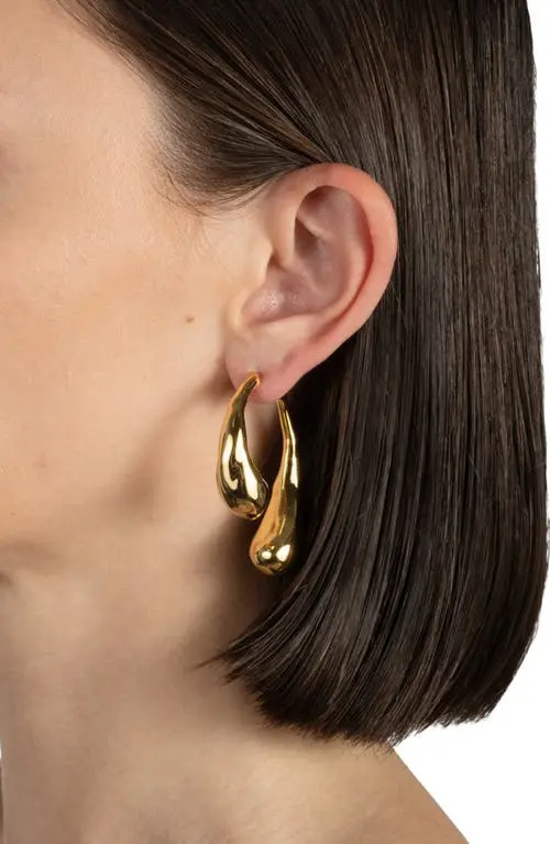 Alexis Bittar Molten Front/back Drop Earrings