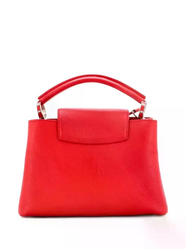 LOUIS VUITTON Capucines Bb Satchel - Red