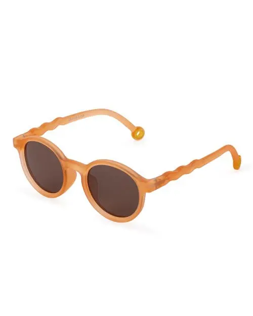 OLIVIO Youth Oval Sunglasses - Grapefruit Pink