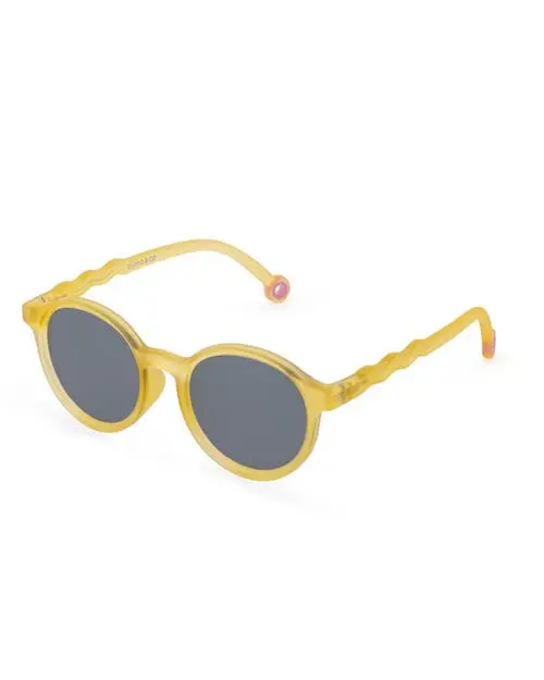 OLIVIO Youth Oval Sunglasses - Sun Coral