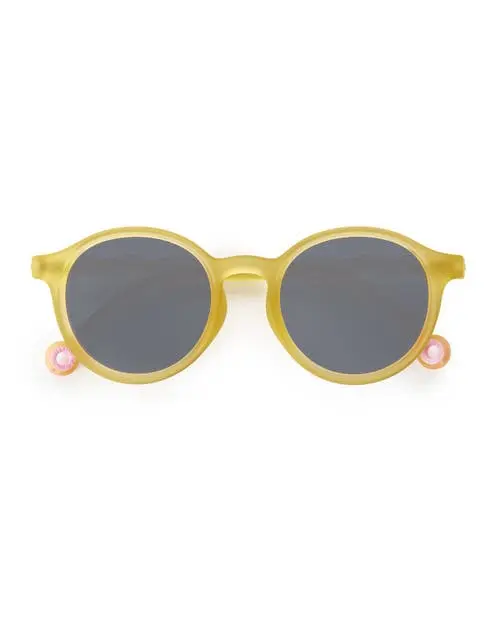 OLIVIO Youth Oval Sunglasses - Sun Coral