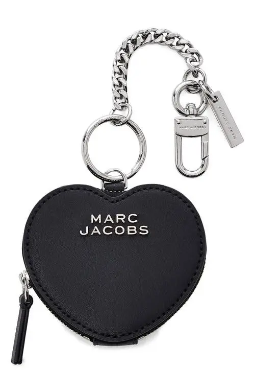 Marc Jacobs The Heart Pouch Bag Charm - Black