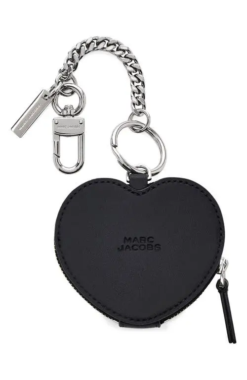 Marc Jacobs The Heart Pouch Bag Charm - Black