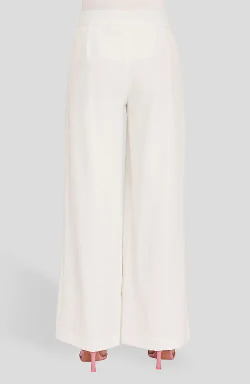 TAHARI ASL Wide Leg Trousers - Ivory