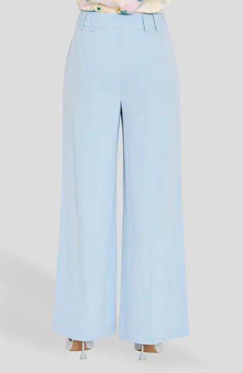 TAHARI ASL Pleated Wide Leg Trousers