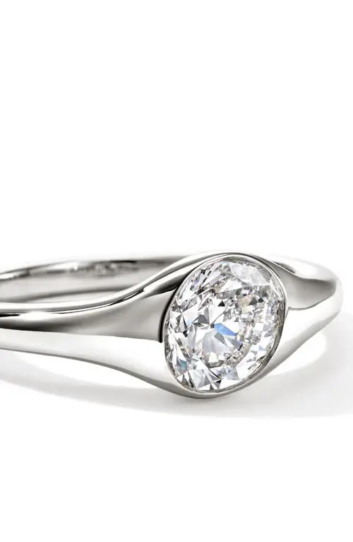 John Hardy Sterling Lab-grown Diamond Ring - Silver