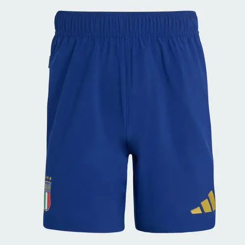 Adidas Italy National Team Fifa X World Cup 2026 Tiro Travel Shorts - Blue