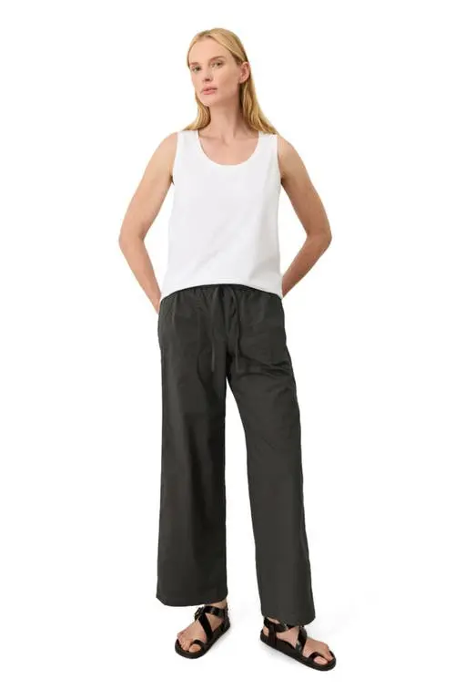 PACT Luxe Essential Scoop Neck Tank - White