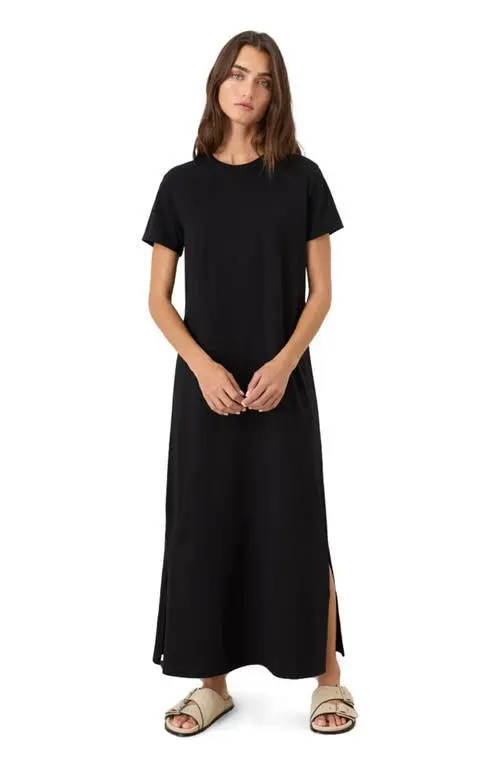 PACT Organic Cotton Soft-slub Essential Easy Tee Maxi Dress