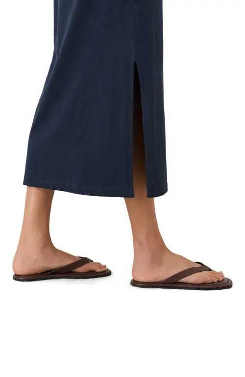 PACT Organic Cotton Soft-slub Essential Easy Tee Maxi Dress
