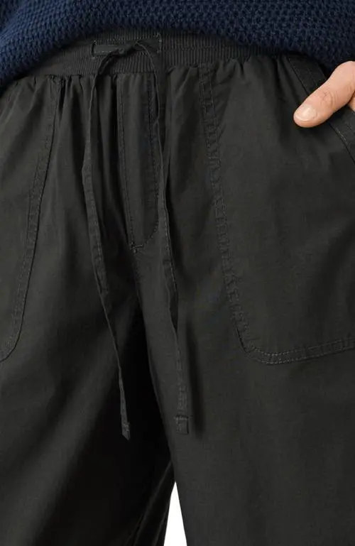 PACT Organic Cotton Stretch Poplin Wide Leg Pant