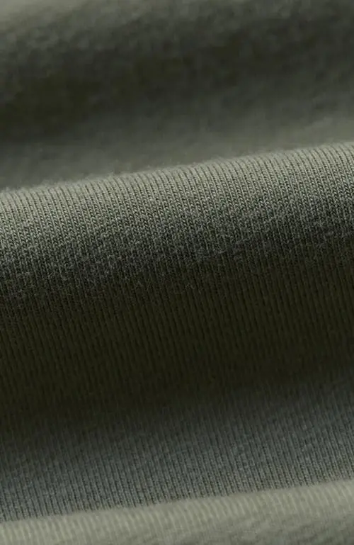 PACT Luxe Essential Classic Fit Crewneck Tee Made With Organic Cotton - Dusted Green