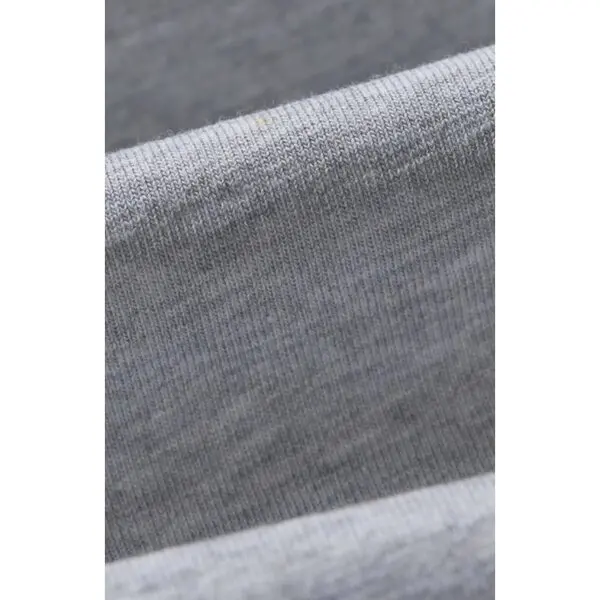 PACT Luxe Essential Classic Fit Crewneck Tee Made With Organic Cotton - Heather Grey