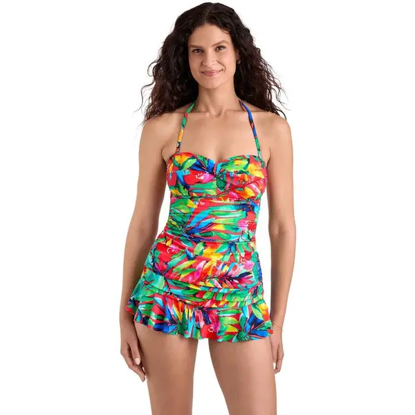 SHAPESOLVER Bandini Swimsuit Top - Cherry Grove