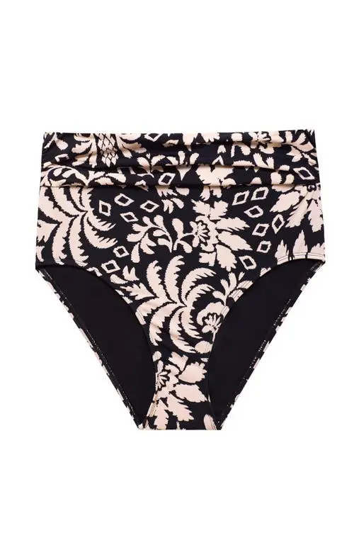 SHAPESOLVER Astrid High-waisted Swim Brief - Palm Royale