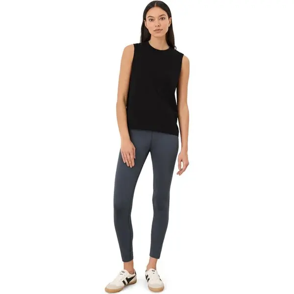 PACT Organic Cotton Soft-slub Essential Tank - Black
