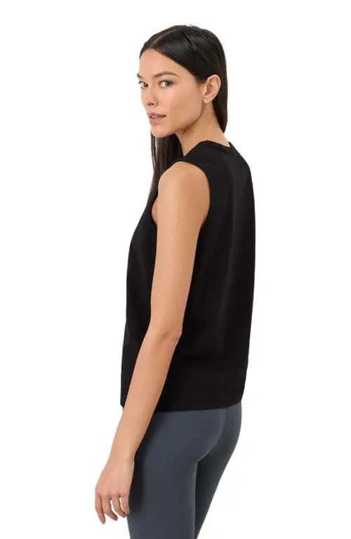 PACT Organic Cotton Soft-slub Essential Tank - Black