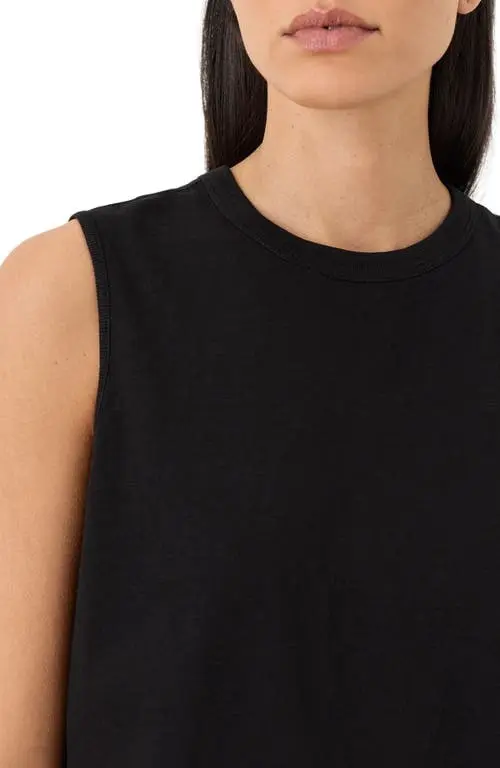 PACT Organic Cotton Soft-slub Essential Tank - Black