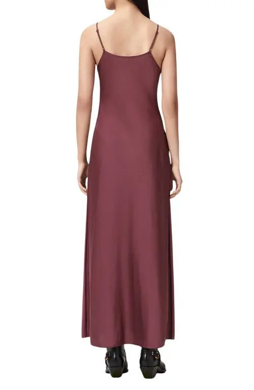 ALLSAINTS Bryony V-neck Maxi Slipdress