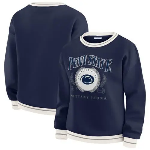 WEAR BY ERIN ANDREWS Penn State Nittany Lions Seal Sweatshirt - Navy