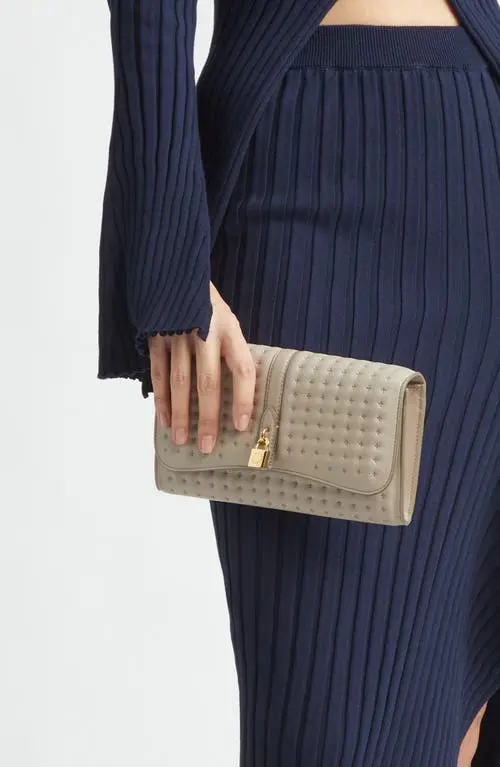 Stella McCartney Ryder Faux Leather Crossbody Bag - Light Moss