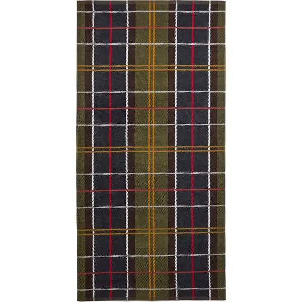 Barbour Tartan Beach Towel - Classic Tartan