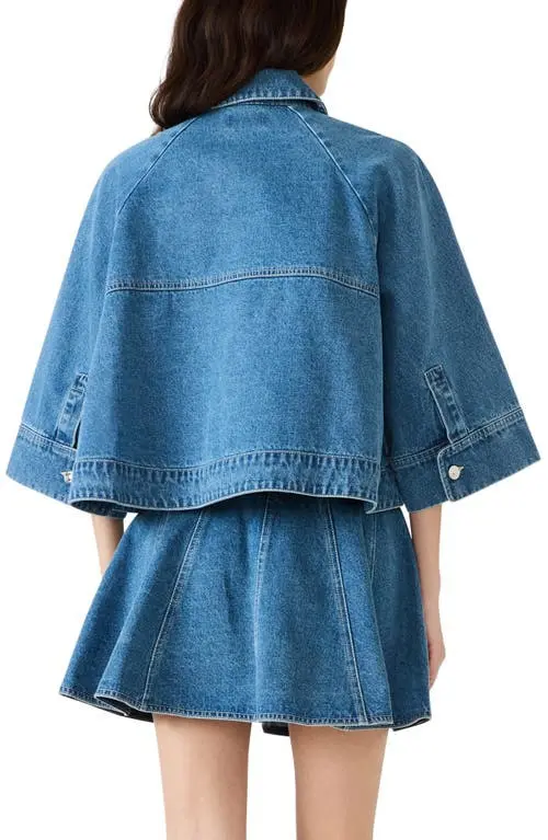 Steve Madden Rhode Denim Swing Jacket