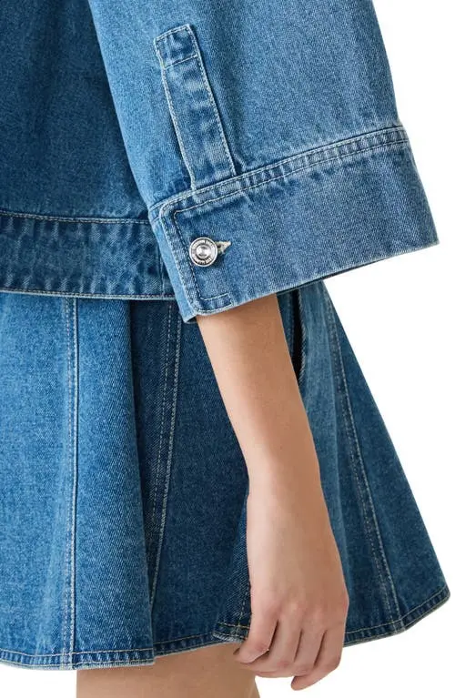 Steve Madden Rhode Denim Swing Jacket