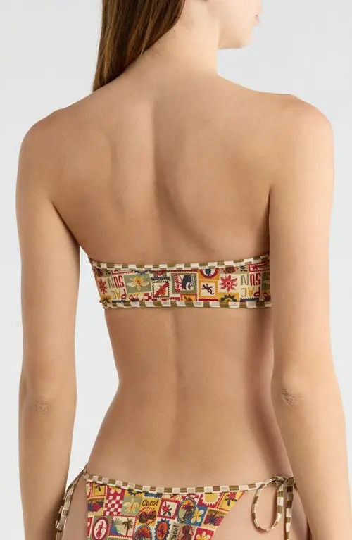 PACSUN Jasper Strapless Bandeau Bikini Top