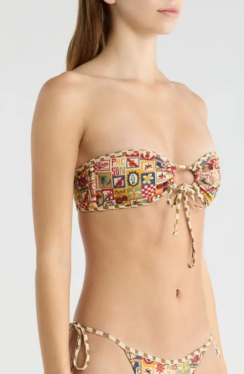 PACSUN Jasper Strapless Bandeau Bikini Top