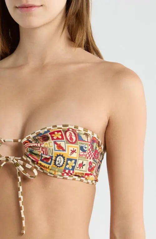 PACSUN Jasper Strapless Bandeau Bikini Top